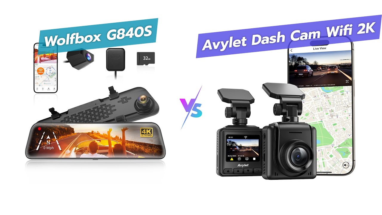 🚗 WOLFBOX G840S vs Dash Cam WiFi 2K: Ultimate Comparison! 📸 - YouTube