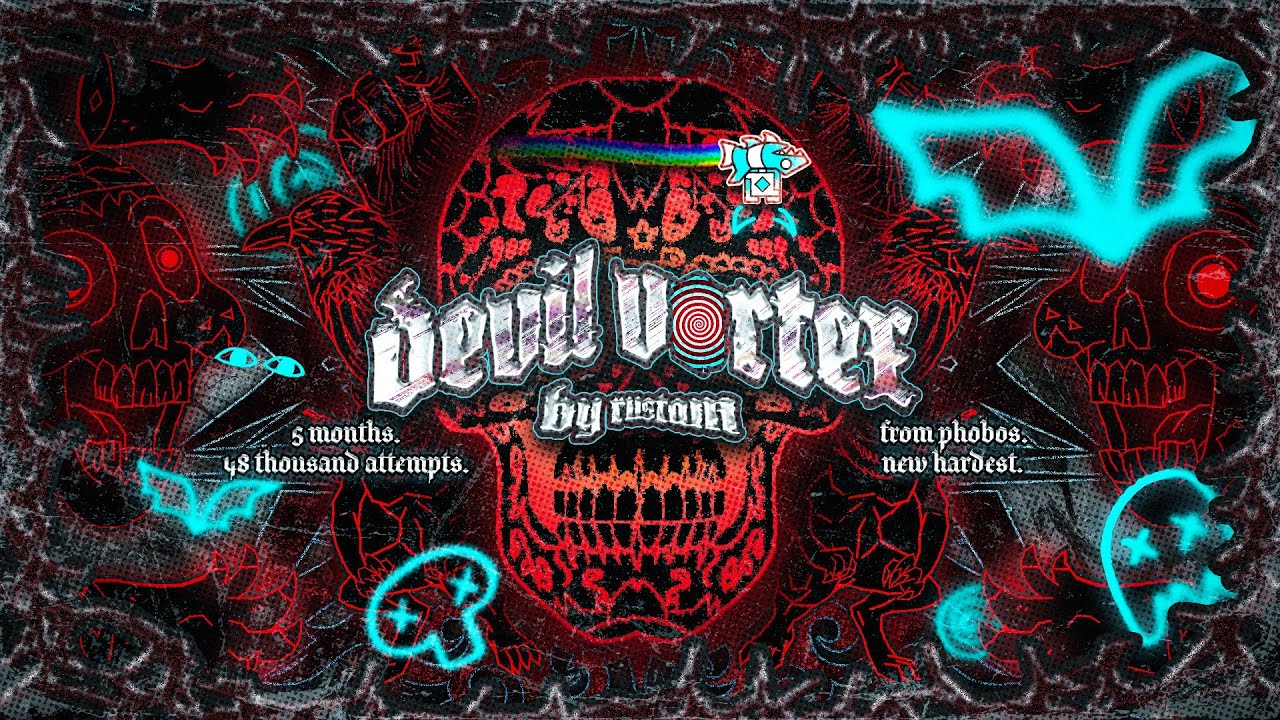 THE MOST PAINFUL LEVEL I'VE DONE | Devil Vortex 100% (NEW HARDEST ...