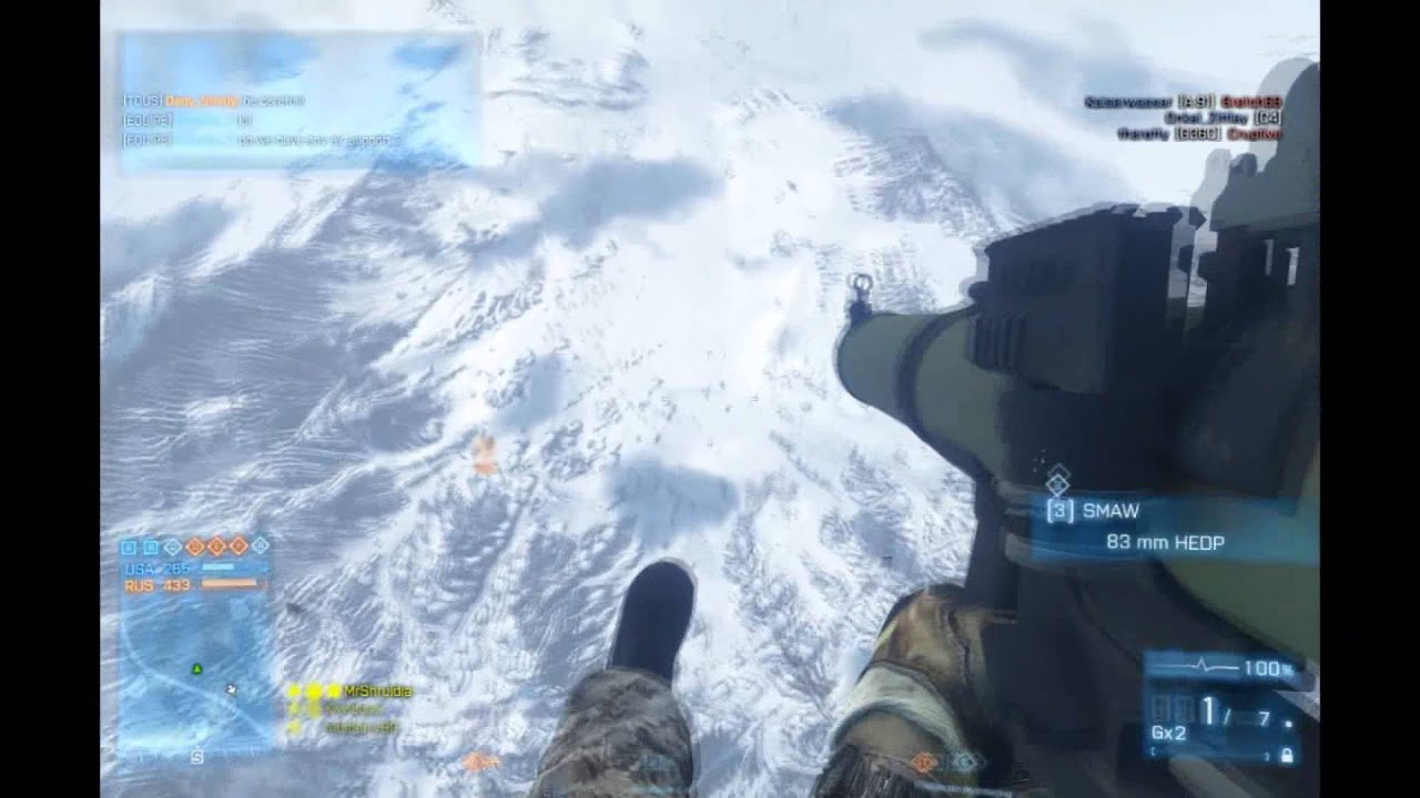 Jet Destroyed By Rocket Launcher Battlefield 3 - YouTube