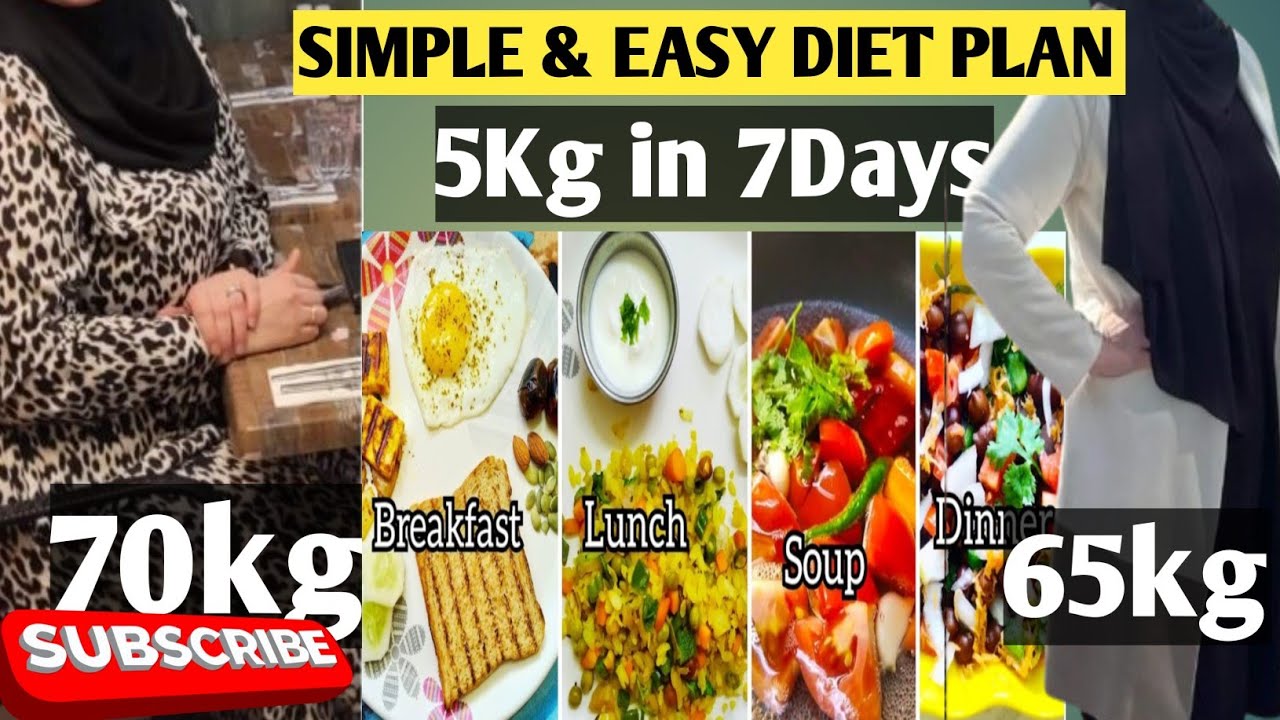 How to Weight Loss in A Week || My Weight Loss Journey || Simple Diet ...
