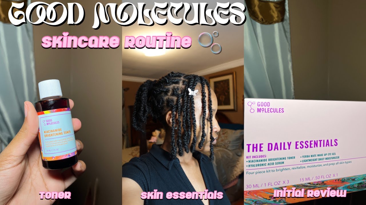 SKINCARE ROUTINE USING GOOD MOLECULES | GOOD MOLECULES REVIEW - YouTube