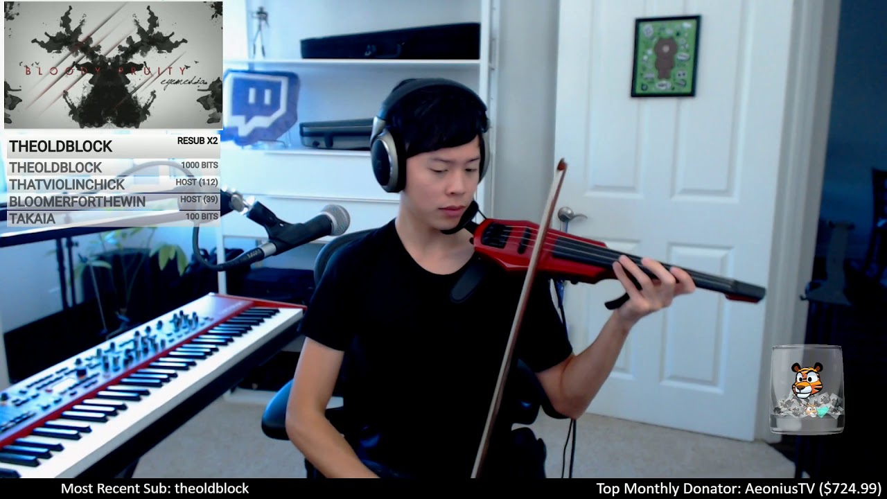 Cytus-Bloody Purity feat.Jason yang - Friendly Electric Violin Improv ...