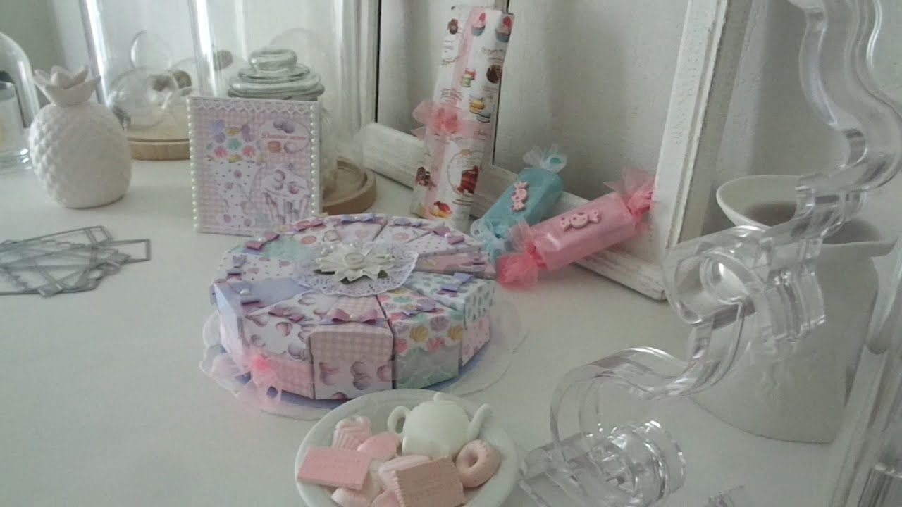 CREATIONS THEME GOURMANDISES - YouTube