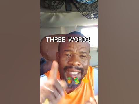 Three words - YouTube