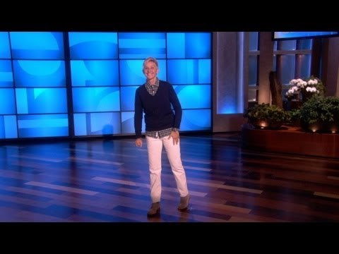 Ellen Hurt Her Neck! - YouTube