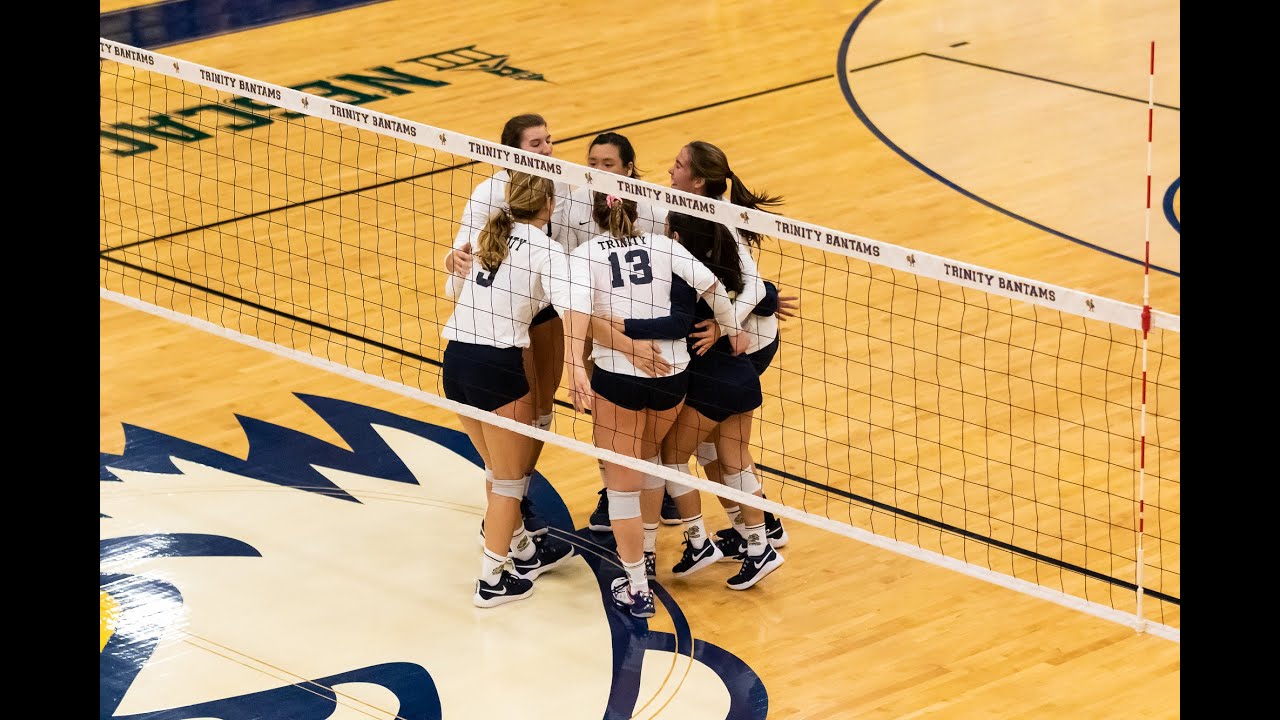 2019 Trinity College Volleyball Highlights - YouTube