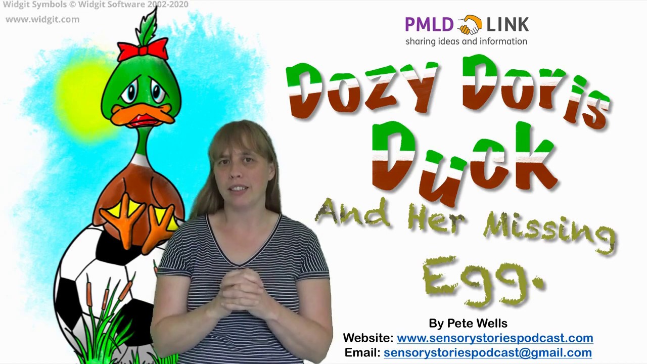Dozy Doris & Her Missing Egg Sensory Story (with Makaton sign and ...