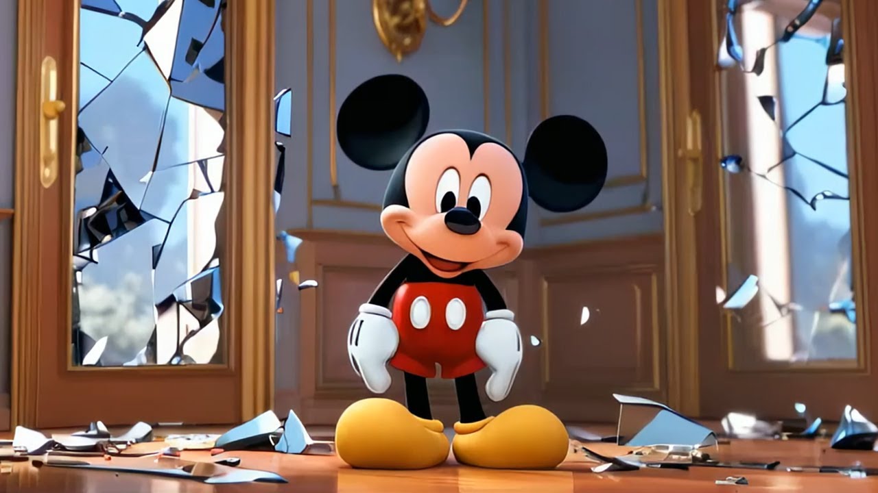 MAGICAL MIRROR BREAKS - Magical Mirror Story Starring Mickey Mouse ...