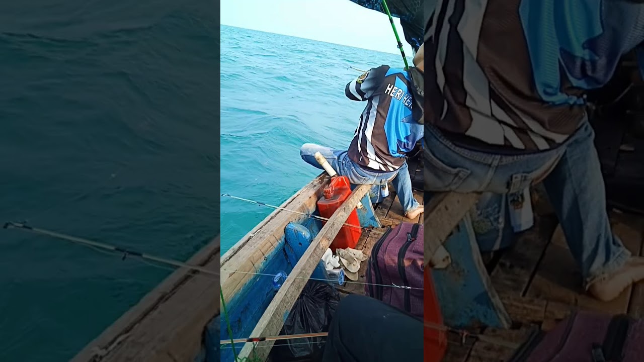 ABG Fishing Club feat BFC. Strike Ikan Talang 8 kg. Spot karang kembar ...