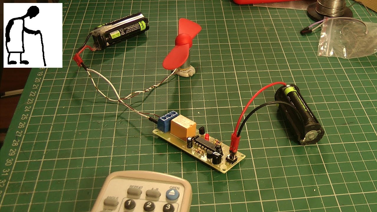 Infrared Receiver Electronic DIY Kit - YouTube