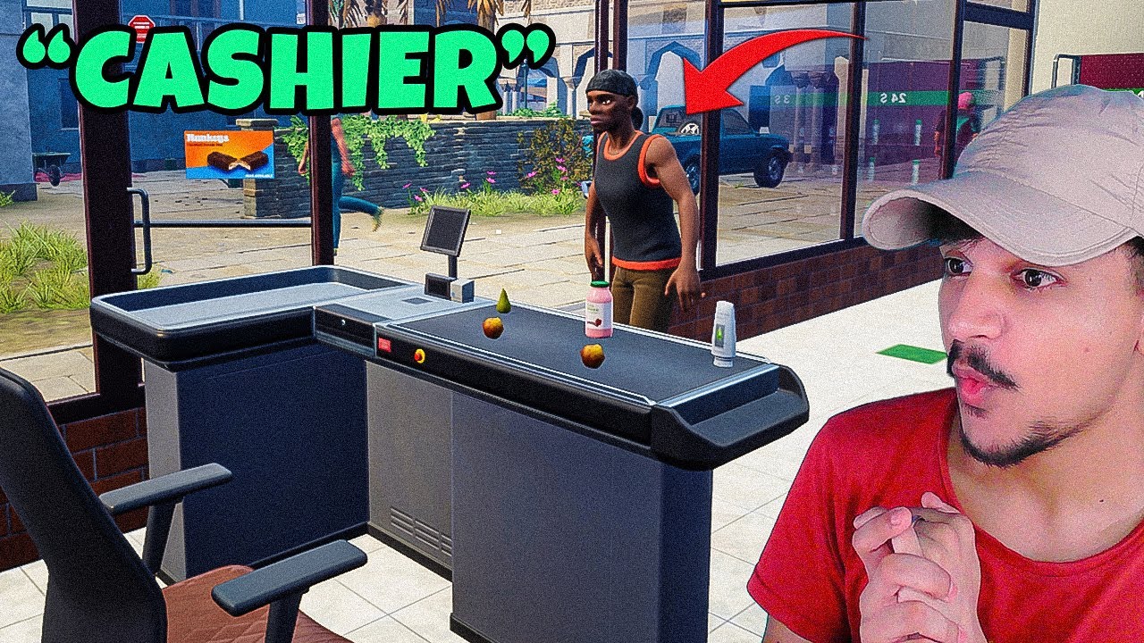 I Become A Cashier (ITS TOUGH) | Cashier Simulator Gameplay - YouTube