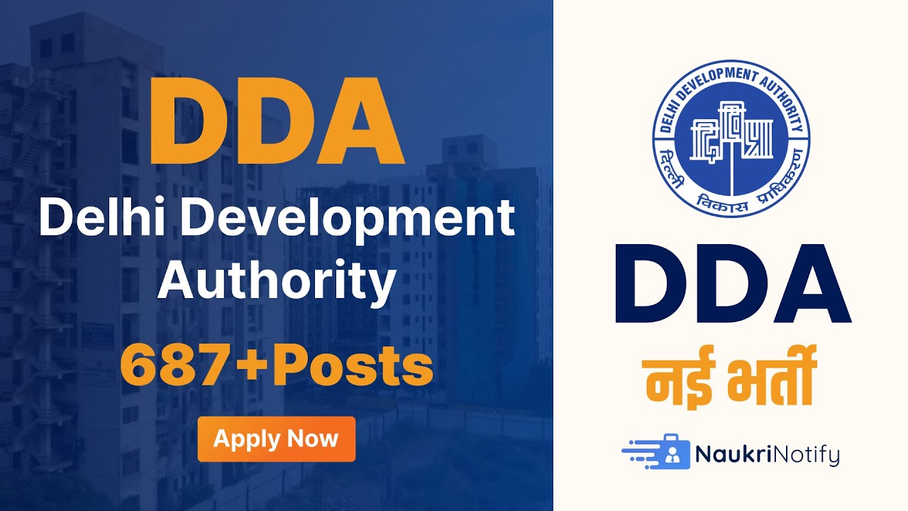 Delhi Development Authority (DDA) Various Post Recruitment 2023 #dda # ...