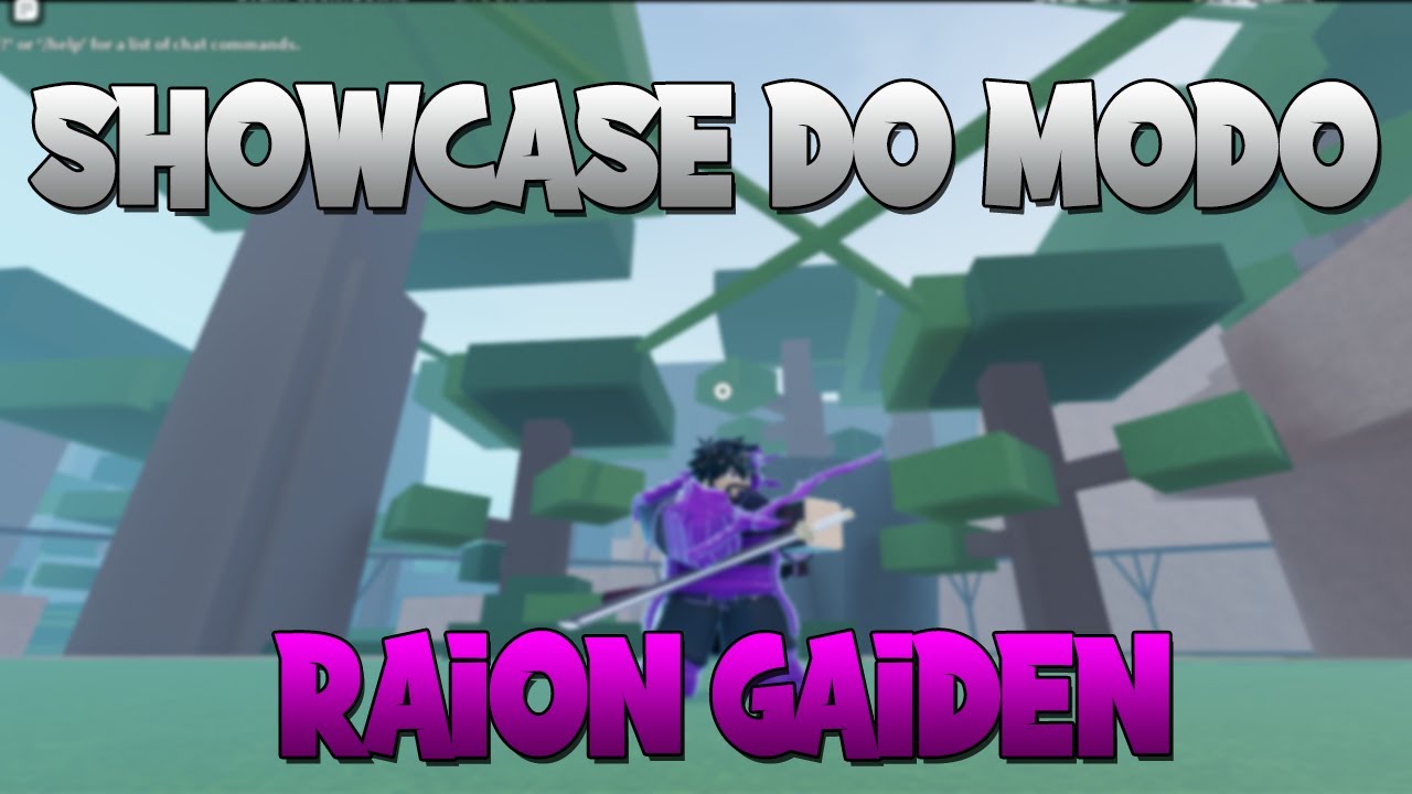 SHOWCASE DO NOVO MODO DA RAION GAIDEN NO SHINDO LIFE!! - YouTube
