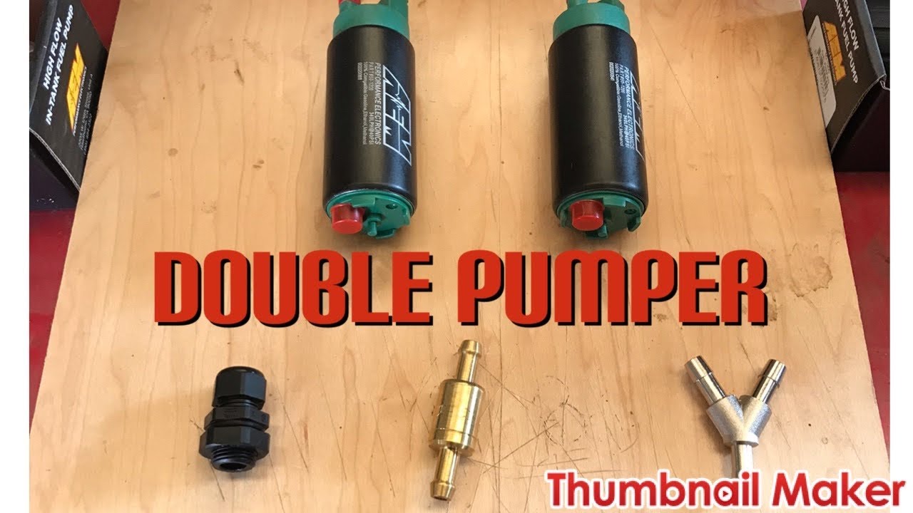 DIY Subaru Dual Pump Set Up! - YouTube