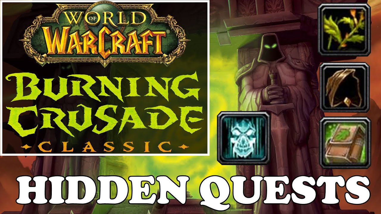 Hidden Quests in World of Warcraft TBC Classic - YouTube