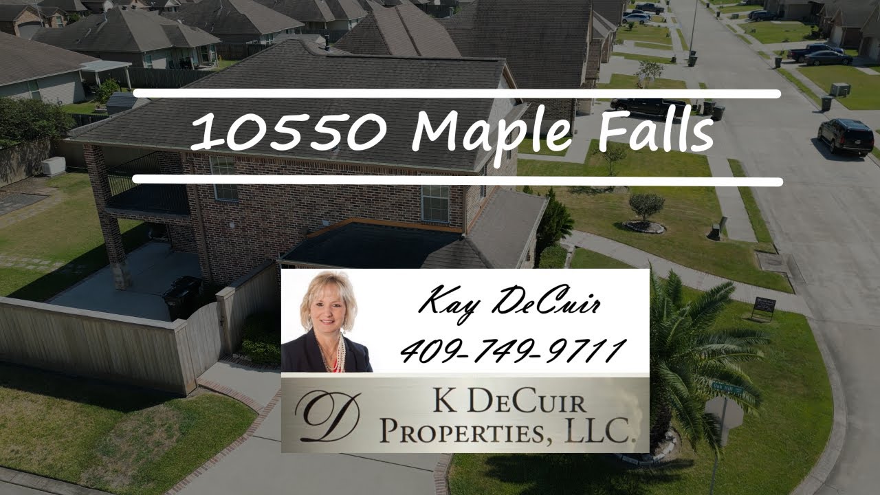 10550 Maple Falls - Nederland, TX - DeCuir Properties - YouTube