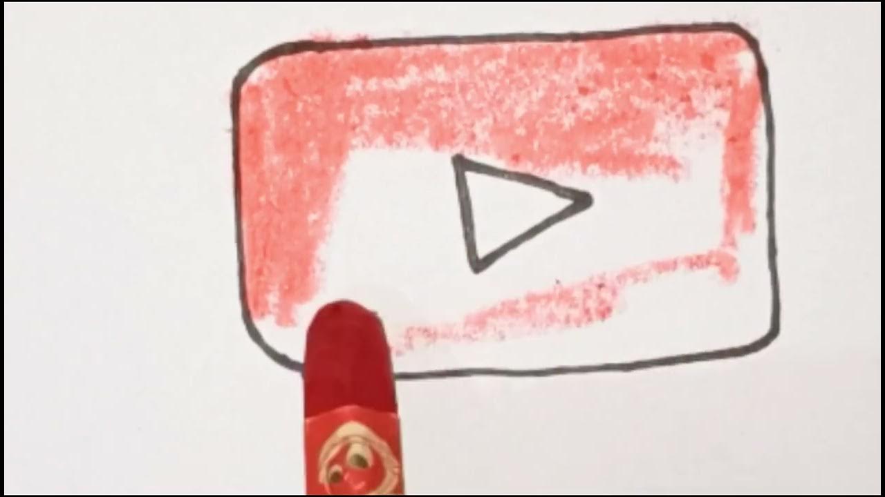 HOW TO DRAW A YOUTUBE EASY STEP BY STEP - YouTube