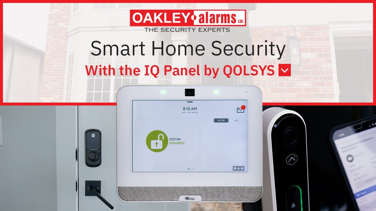 Smart Home Security IQ Panel from QOLSYS | Expertly Installed by Oakley ...