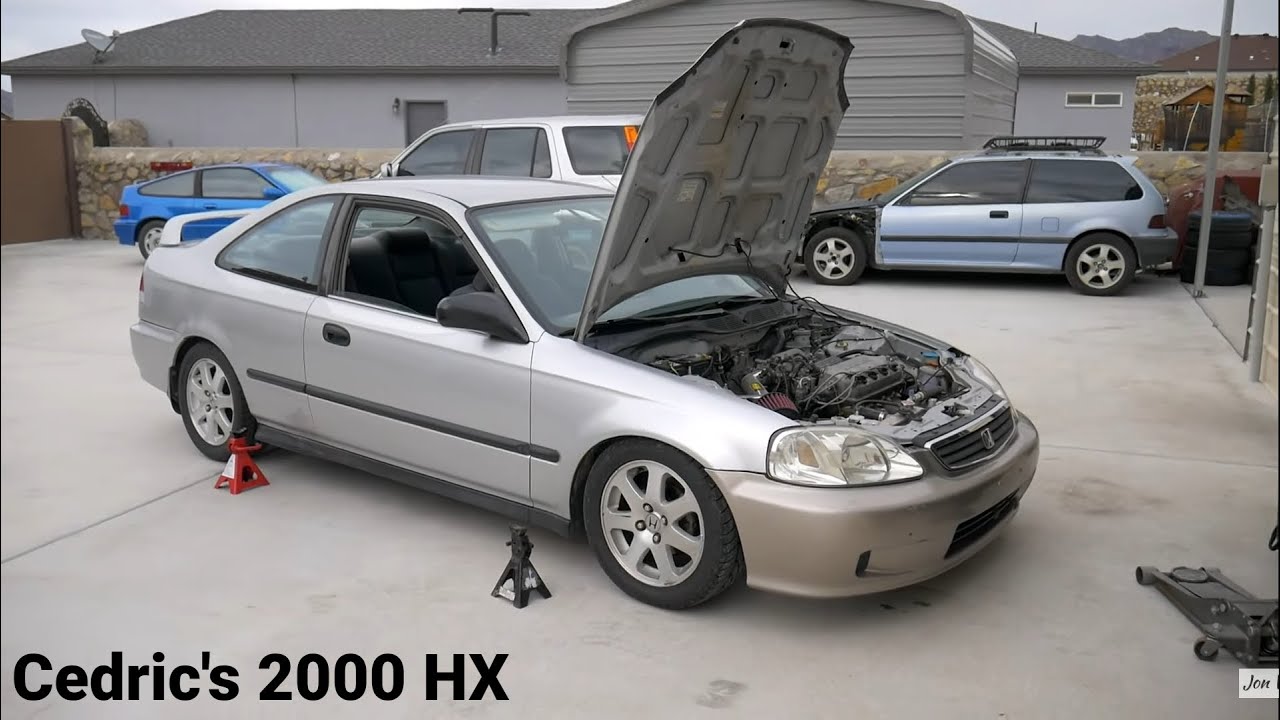 2000 Honda Civic HX Gets Some Upgrades - DC Sports Header, Blox Rear ...