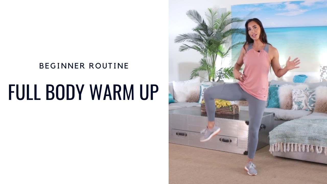 full body warm up routine - YouTube