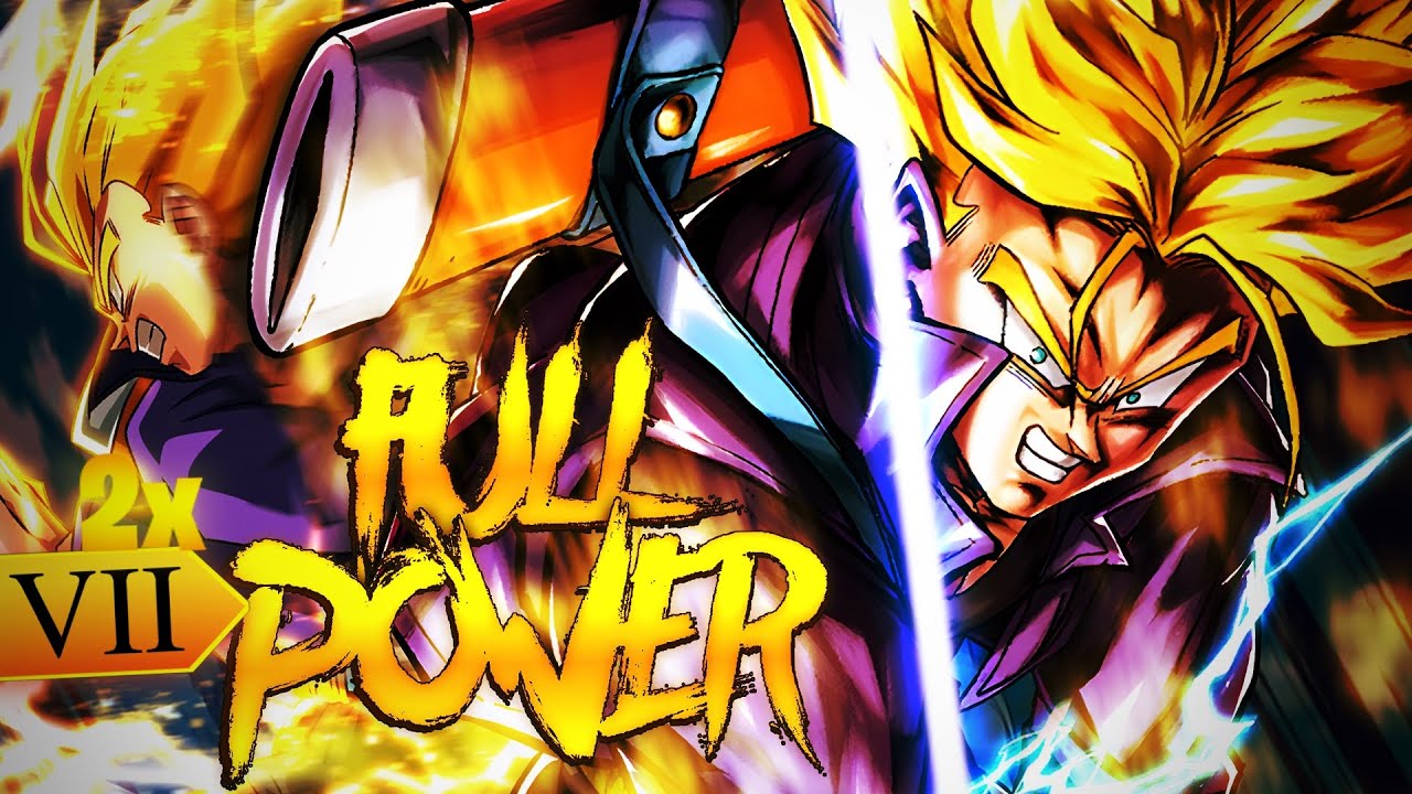 Dragon Ball Legends- THE FULL POWER OF LF SSJ TRUNKS! A TOP TIER BUILD ...