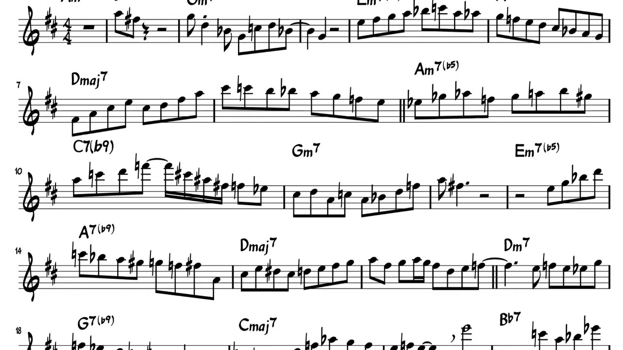 Ryan Devlin transcription on “What is this thing called love" - YouTube