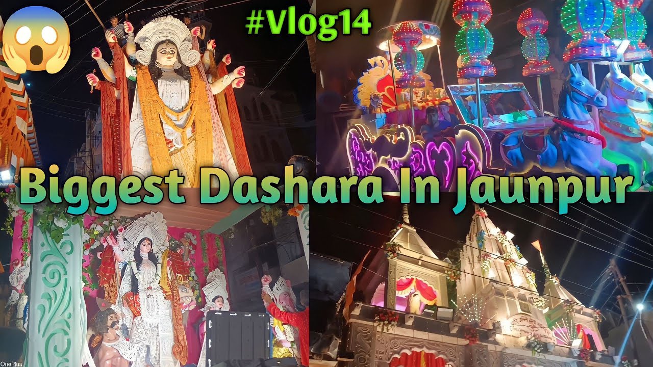 Biggest Dashara In Jaunpur😱#Mr_chandan_vlogs#jaunpur - YouTube
