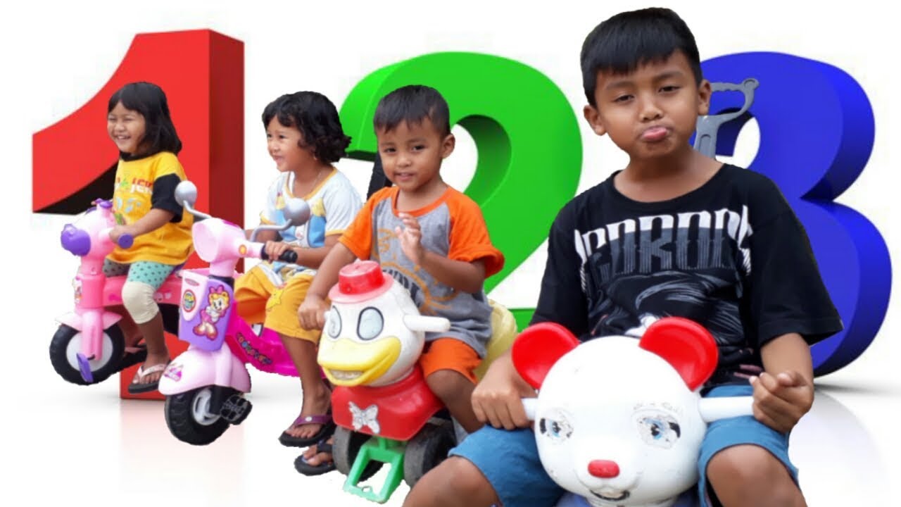 game Fun for kids | Sepeda mainan | Mobil mobilan | videos of children ...