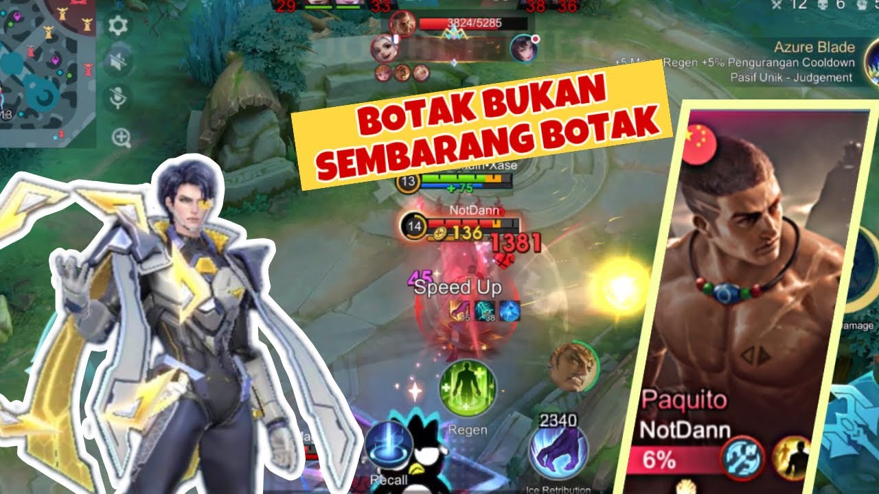 Cara Counter Hero Mantan Atlet - Mobile Legends - YouTube