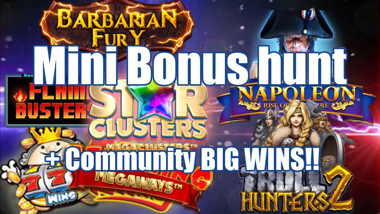 Mini Bonus Hunt + Bonus Compilation With Kevin + Community BIG WINS ...