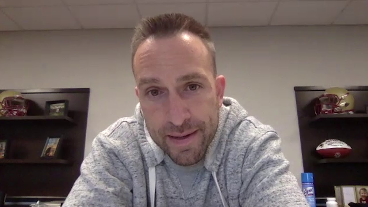 Football: Jeff Hafley Press Conference (Nov. 15, 2020) - YouTube