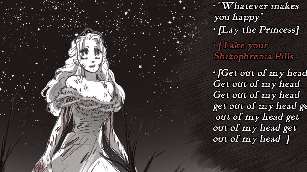 Slay the Princess. Thorn Schizophrenia Pills Secret Ending. - YouTube