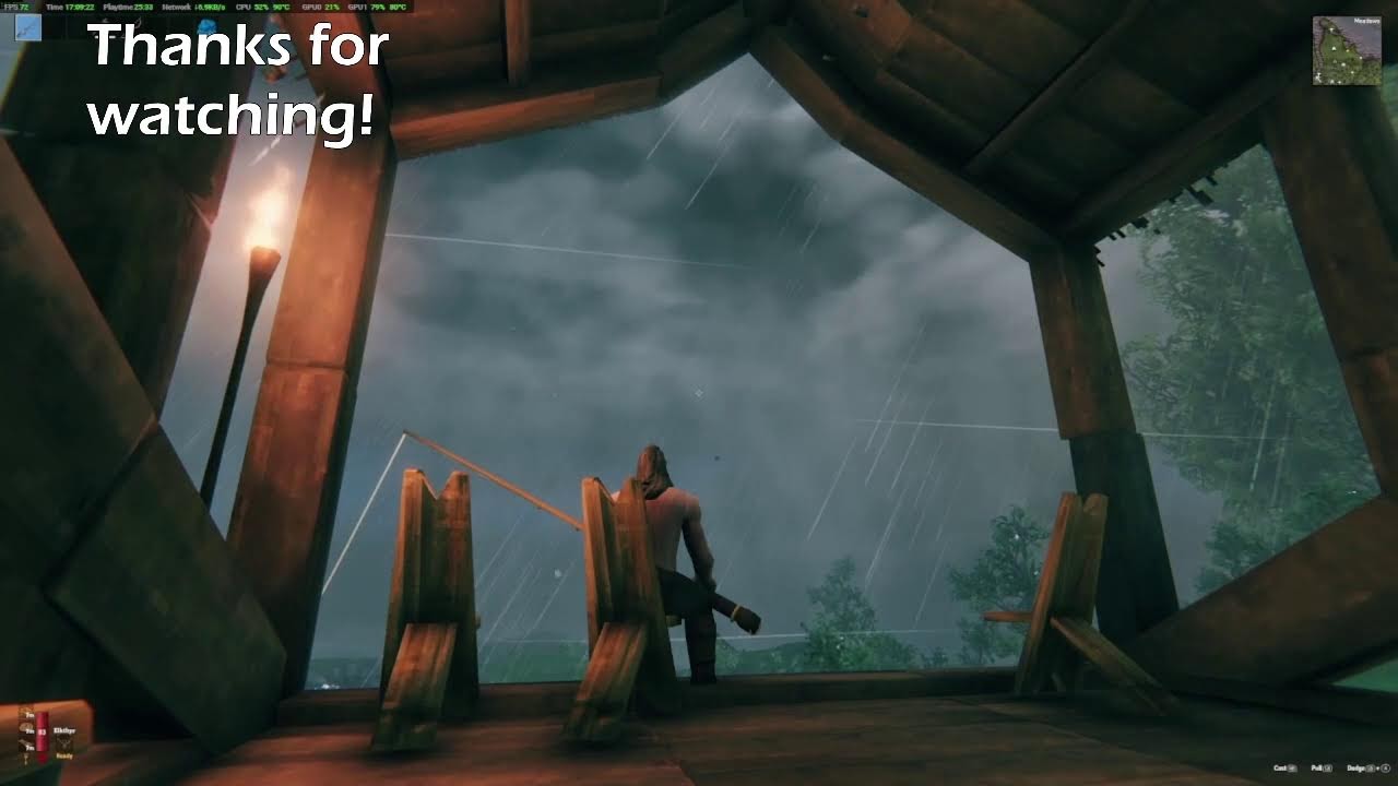Valheim Village: Into the Howling Caves, and continuing the Wall. - YouTube