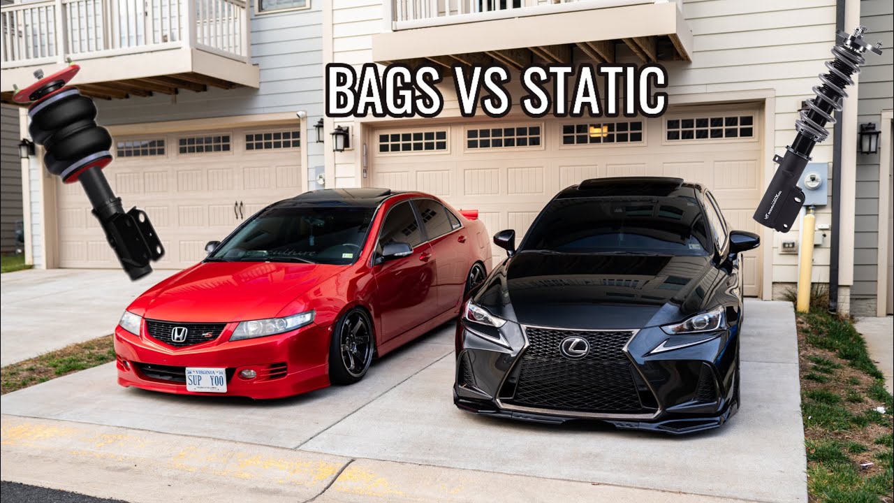 Bagged vs Static: The Ultimate Car Stance Debate - YouTube