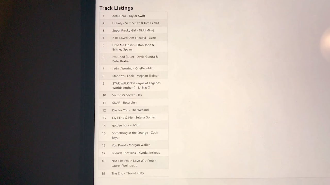 The US NOW 85 Tracklist Is Here! - YouTube