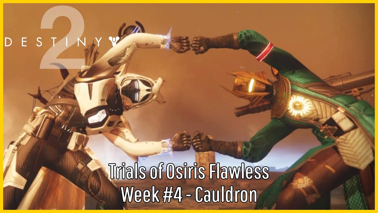 Destiny 2 - Trials of Osiris Flawless Week #4 "Cauldron" - YouTube