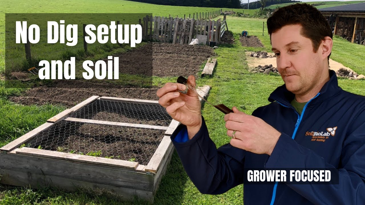 A no dig GYO setup and soil - YouTube