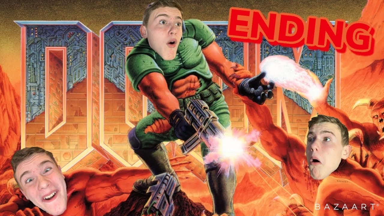 DOOM (1993) Let's Play ENDING - YouTube