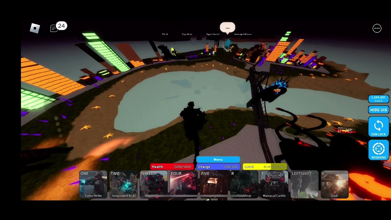 Even more mg21 gameplay. Third partier mg21 (kaiju universe - YouTube