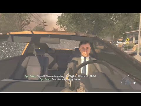 Call of Duty MW2 - Wolverines civilian car easter egg - YouTube