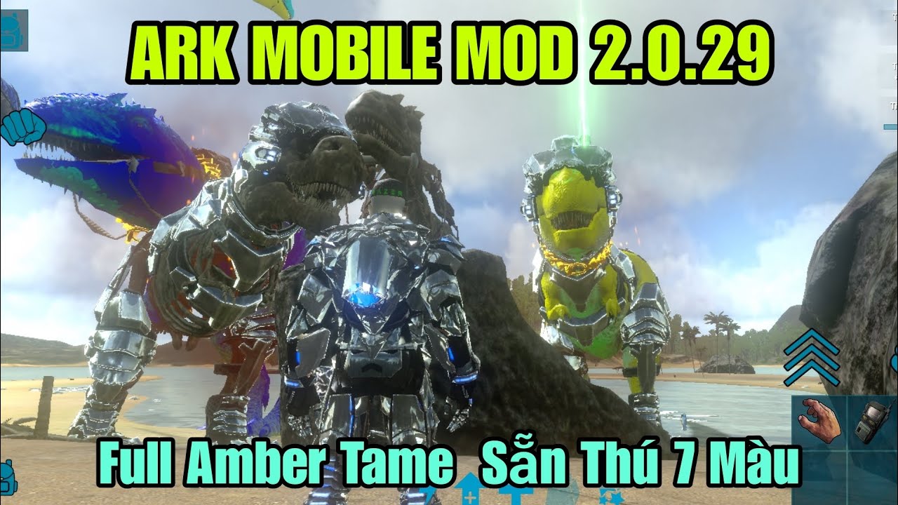 Cách Tải ARK Survival Evolved Mobile Mod Apk 2.0.29 Full Amber ...