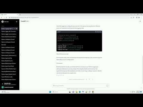 python logging add timestamp - YouTube