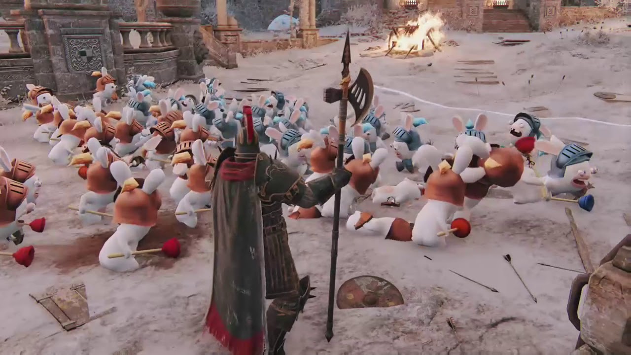 For Honor - April Fool's Minions as Rabbids - YouTube