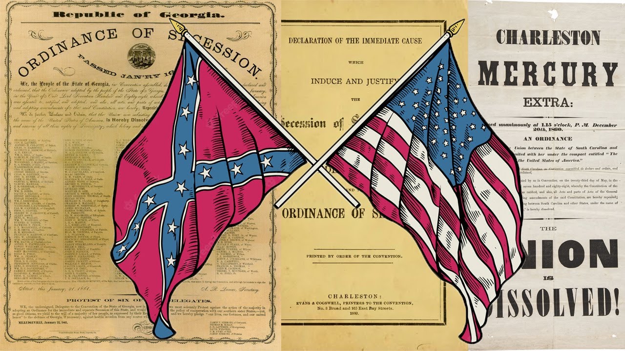 Ordinance of Secession | Charleston South Carolina 1860 | Abraham ...
