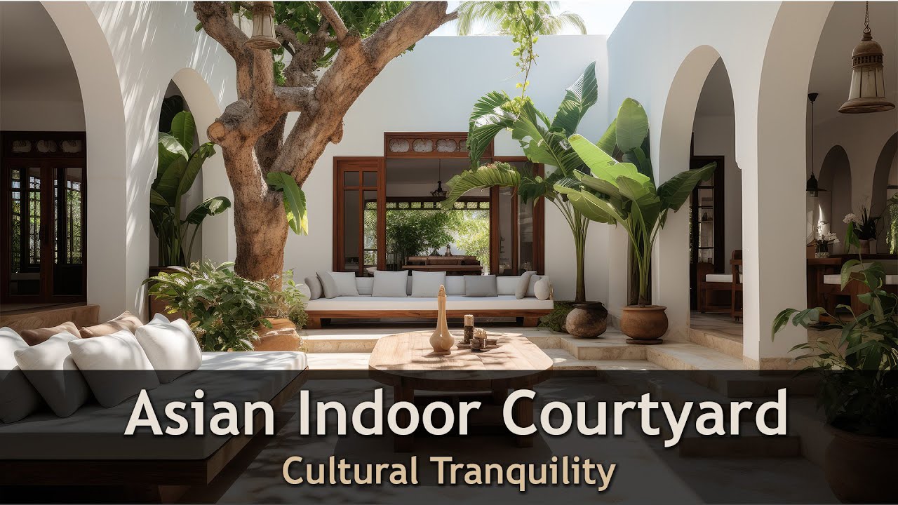 Harmonious Spaces: Asian Courtyard Designs for Peaceful Living - YouTube