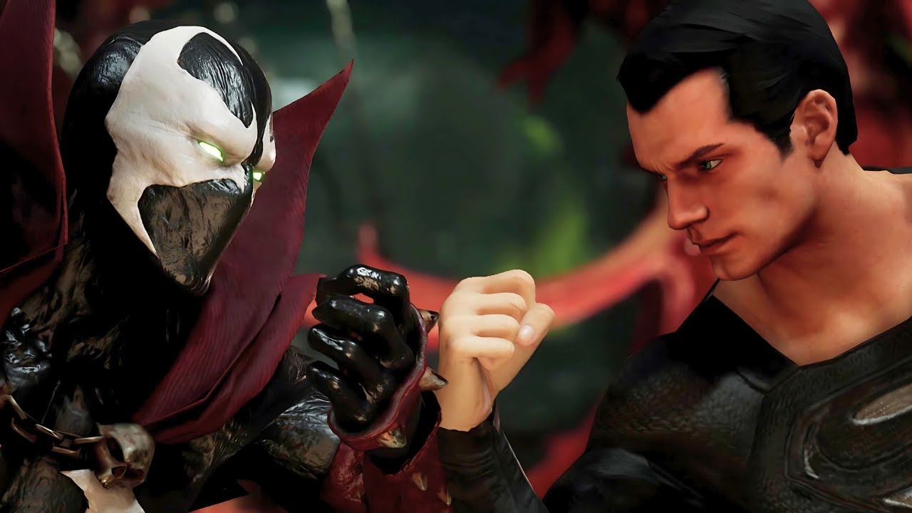 MK11 Spawn Ermac skin for Mortal Kombat 1 vs Superman Homelander - YouTube