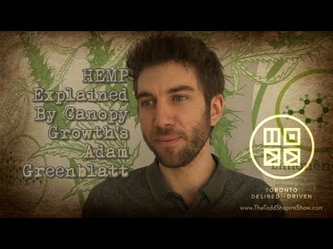HEMP Explained By Canopy Growth’s Adam Greenblatt - YouTube