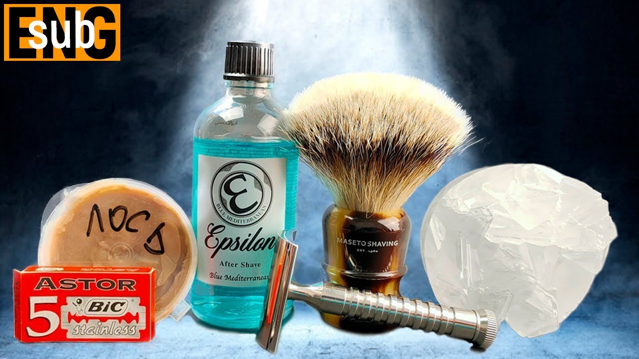 RazoRock Mamba Safety Razor, Maseto shaving brush & Epsilon Blue ...