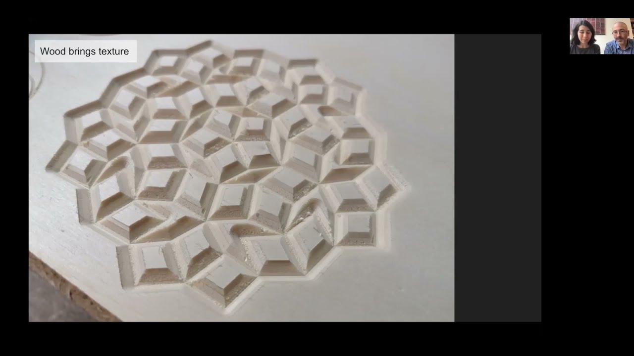 Material Deformations of Penrose Tiling (T. Hunyadi, D. Murray-Rust ...