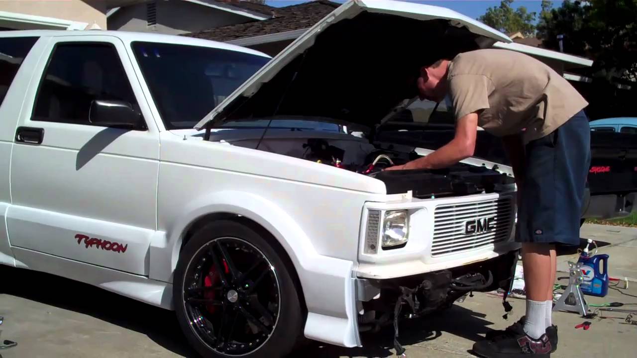 GMC Typhoon Turbo LS1 Swap - Idle - YouTube